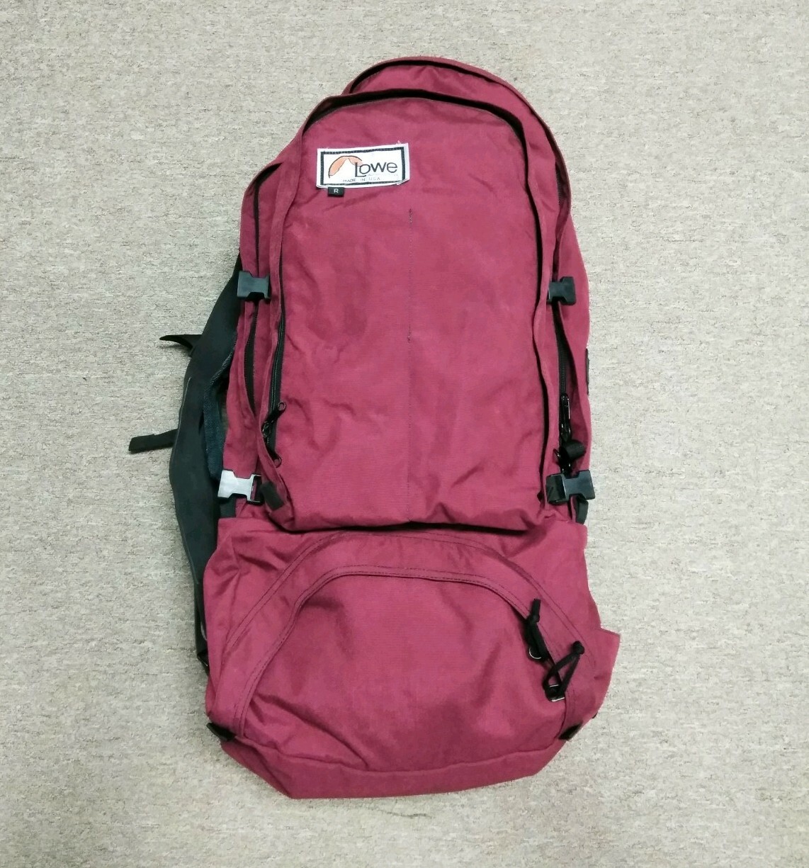 Vintage Lowe Alpine System Hiking Backpack Internal Frame Damaged Bag ...