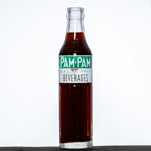 RARE++ Farmington W.VA. Pam-Pam ACL Soda Bottle Painted WV West ...