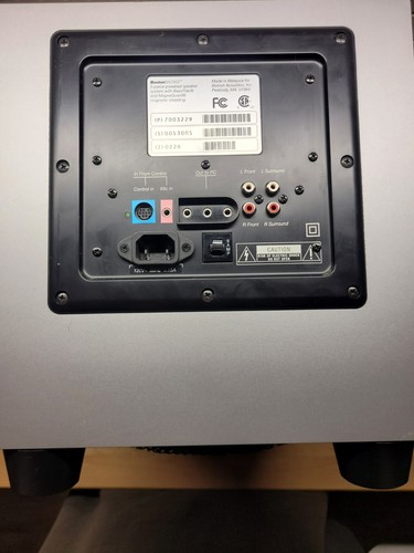 Boston Acoustics BA7800 Computer Speaker Subwoofer Surround Sound ...