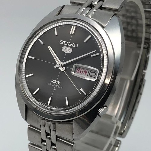 Seiko Seiko 5 DX 6106-6000 Vintage 1967 Day Date Automatic Mens Watch ...