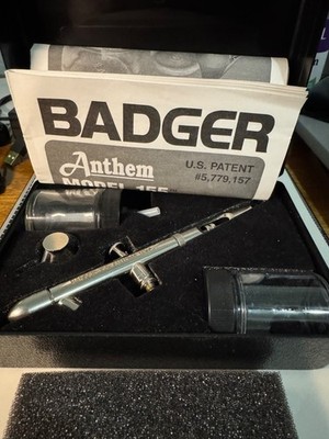 Badger 155-1 Anthem Airbrush Kit Dual Action Fine/Detail System Model ...