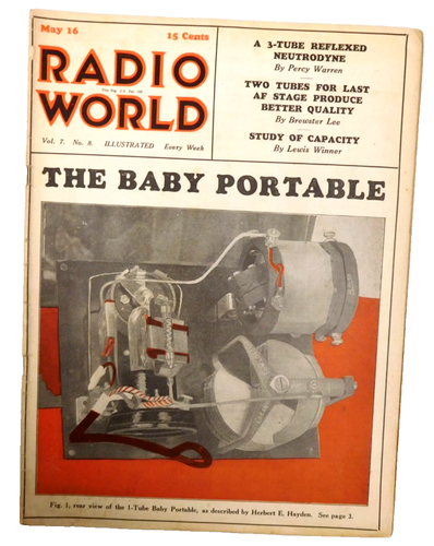 100 Years Old - 1925 (May 16) – Radio World Magazine – 32 Pages | eBay