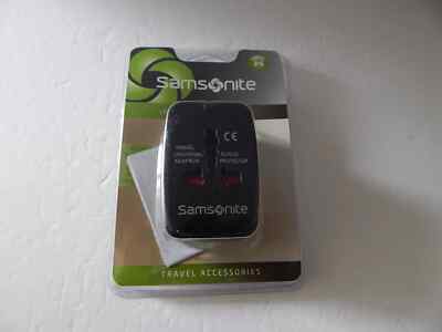 Samsonite Worldwide Travel Universal Power Adapter Black New | eBay