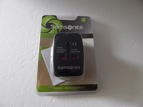 Samsonite Worldwide Travel Universal Power Adapter Black New | eBay