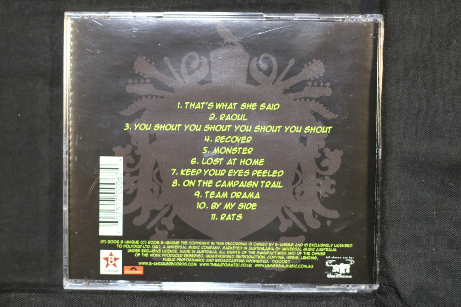 The Automatic ‎– Not Accepted Anywhere - CD (C1254) | eBay UK