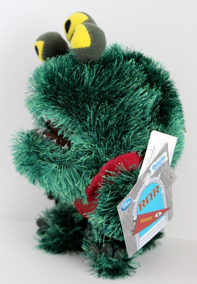 DISNEY/Pixar Monsters University Inc REGGIE RNR Fraternity Soft Toy - 8 ...