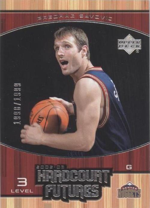 2002-03 Upper Deck Hardcourt - Hardcourt Futures Level 3 Predrag ...