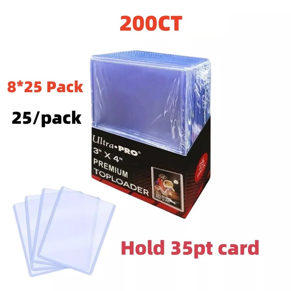 Ultra Pro Premium 3 X 4 Top Loader Card Holder 200ct 500ct 1000ct ...