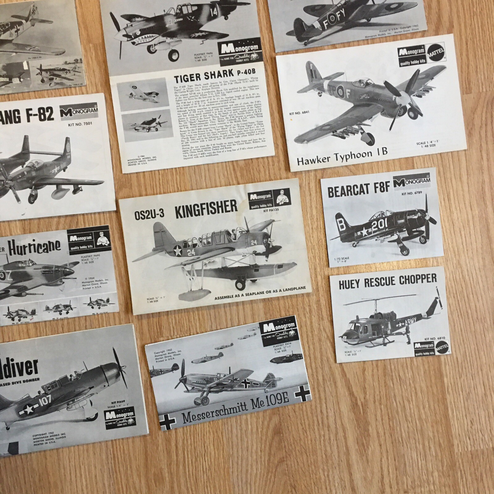 vintage model kit airplane instructions | eBay