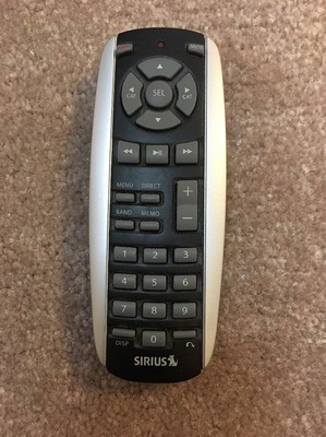 Sirius Sportster Wireless Remote Control Silver Black | eBay