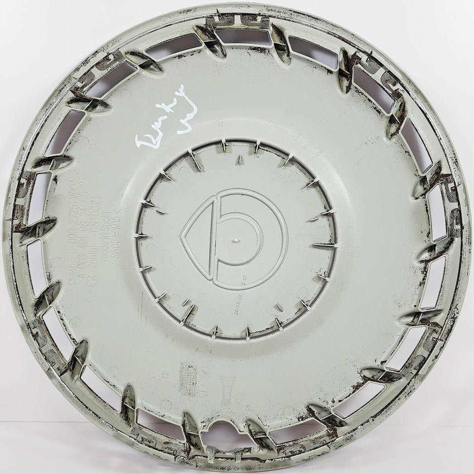 ONE 2008-2015 Smart Car Fortwo # 57007 15" Hubcap / Wheel Cover 451 ...