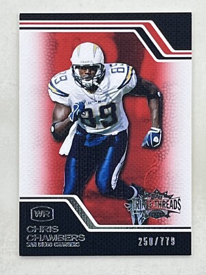 Chris Chambers 2008 Topps Triple Threads /779 #74 NFL Chargers WR ...