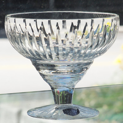 MONACO by Stuart Footed Serving / Seafood Dish 3.5" tall made in ...