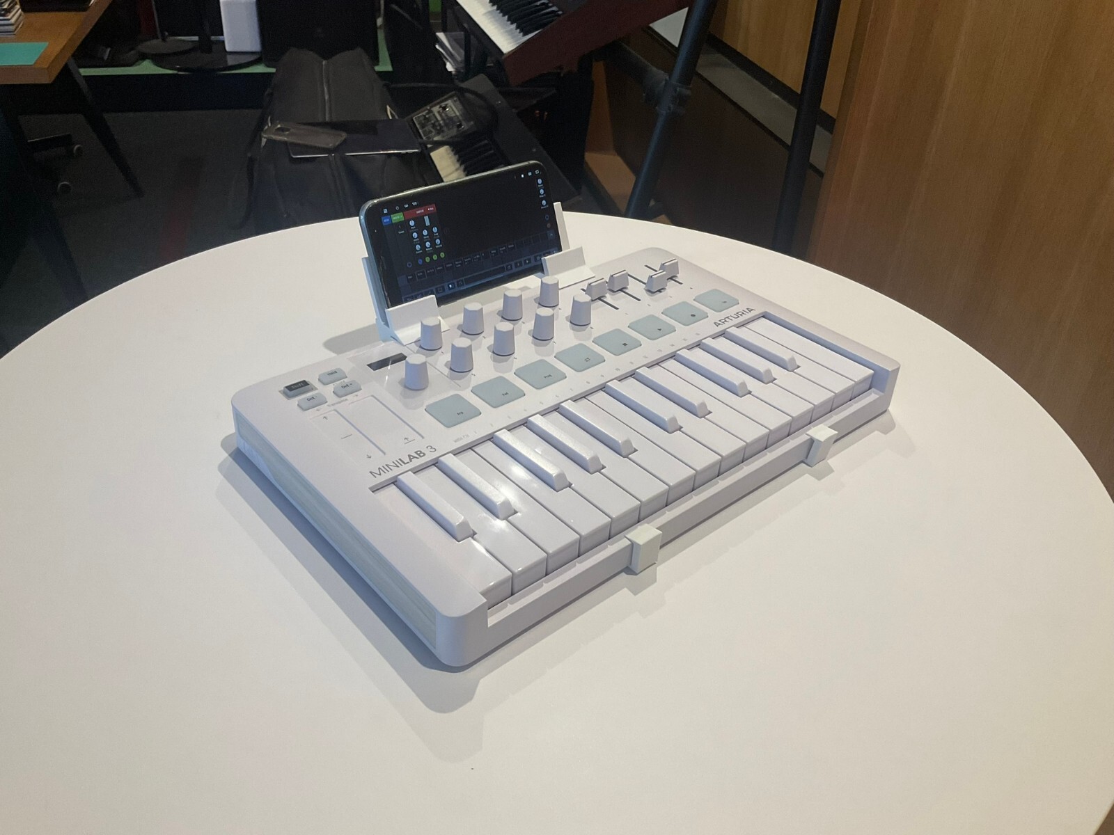 Stand Holder for Arturia MiniLab 3 Attach Your tablet IPAD / Smartphone ...