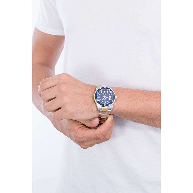 Bulova Marine Star Men's Quartz Blue Dial Date Indicator 43mm Watch ...