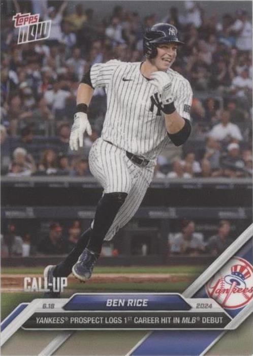 2024 Topps Now - Ben Rice #313 for sale | eBay