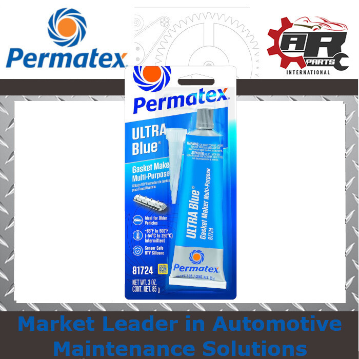 Permatex - Ultra Blue - RTV Silicone Gasker Maker Sealant - 3.35oz ...
