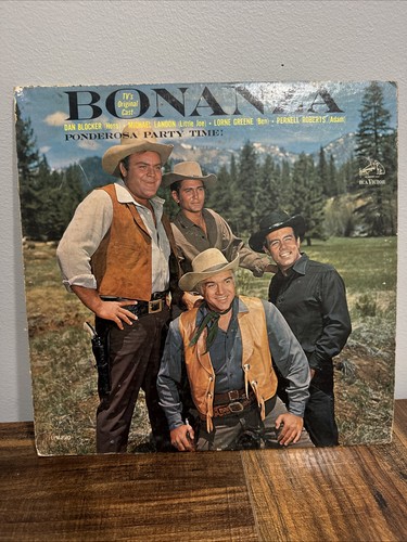 Bonanza Original TV Cast – Ponderosa Party Time 1962 Mono Vinyl LP ...