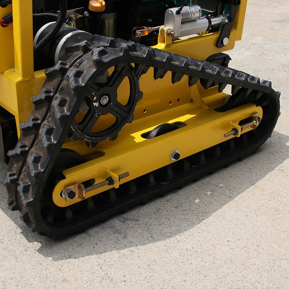 9HP Remote Control Lawn Mower with Remote Track and Adjustable Mowing ...