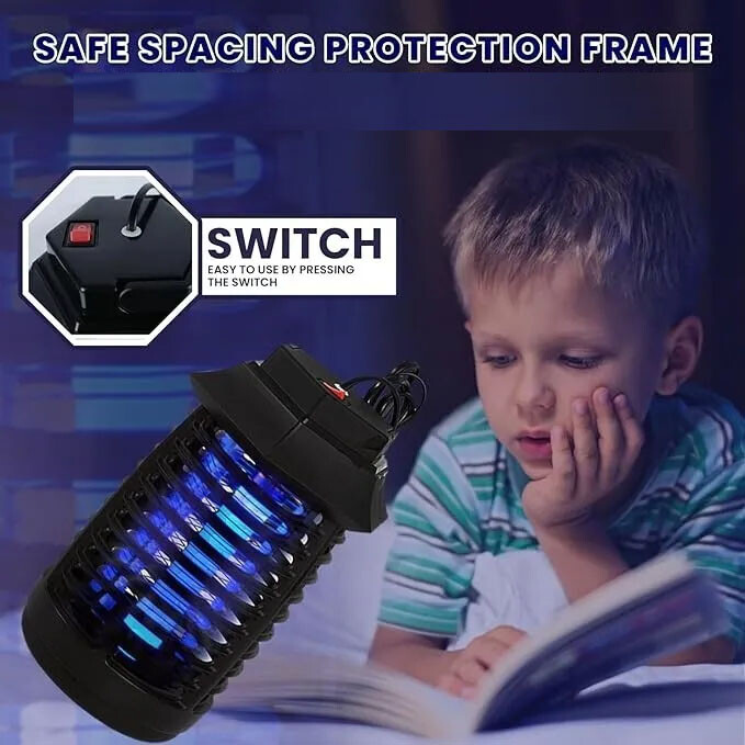 Electric Mosquito Insect Killer Zapper LED Light Fly Bug Trap Pest ...