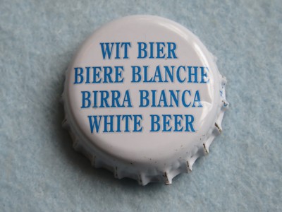 Belgian Bottle Crown Cap ~ ^ ~ Wit Bier, Biere Blanche, Birra Bianca ...