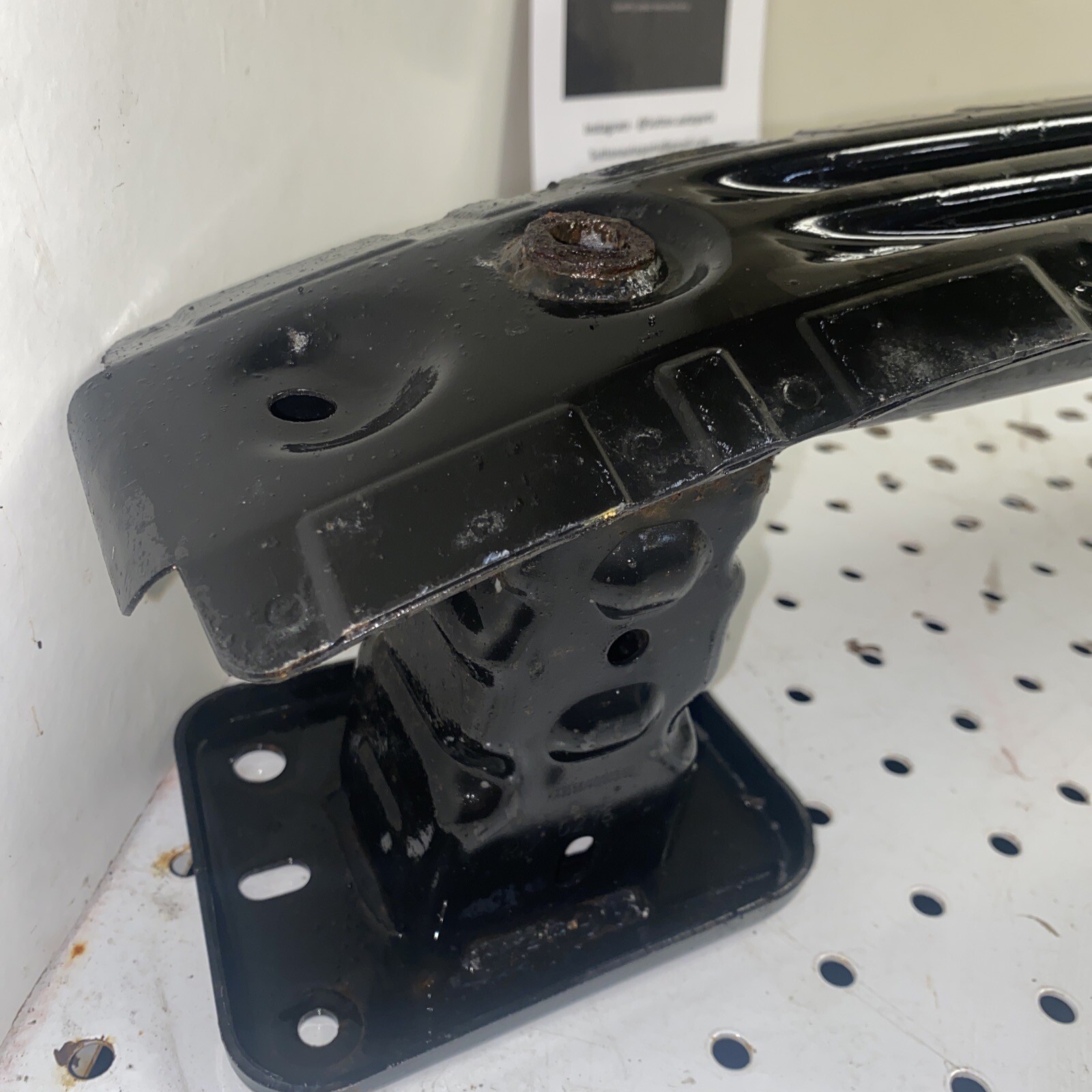 Mk3 FORD FOCUS REAR BUMPER CRASH BAR ZETEC TITANIUM 1L PETROL KA9558 | eBay