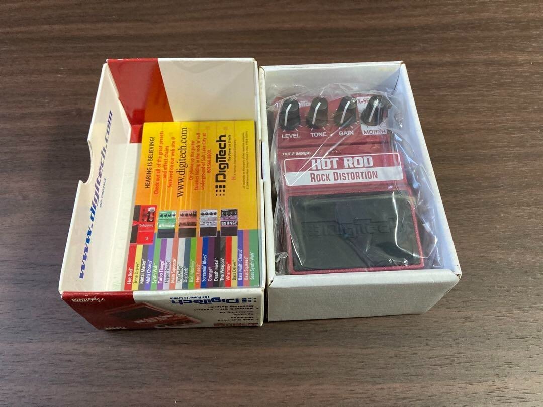 Unused Digitech HOT ROD Distortion Guitar Effect Pedal W/Box Japan | eBay