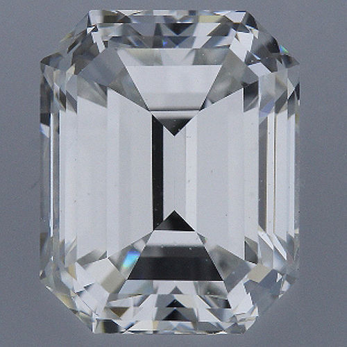 GIA certified 1 carat Emerald Cut Diamond H color VS1 clarity Ideal ...
