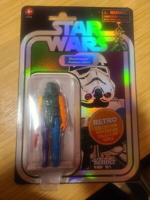 Hasbro Star Wars Retro Collection Storm Trooper Prototype Edition ...