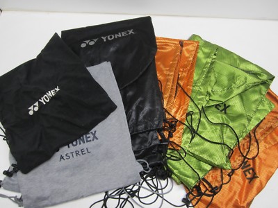 **NEW** YONEX SINGLE TENNIS RACQUET COVER/POUCH WITH DRAWSTRING BAG ...