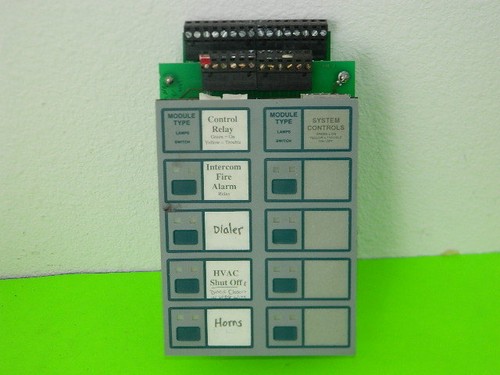 NOTIFIER ICE-4 CRM-4 BUNDLE INDICATOR CIRCUIT MODULE WITH CONTROL RELAY ...