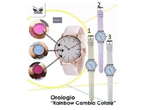 Mood Horloge De Analogique Arc en Ciel Image Changeante Couleur ...
