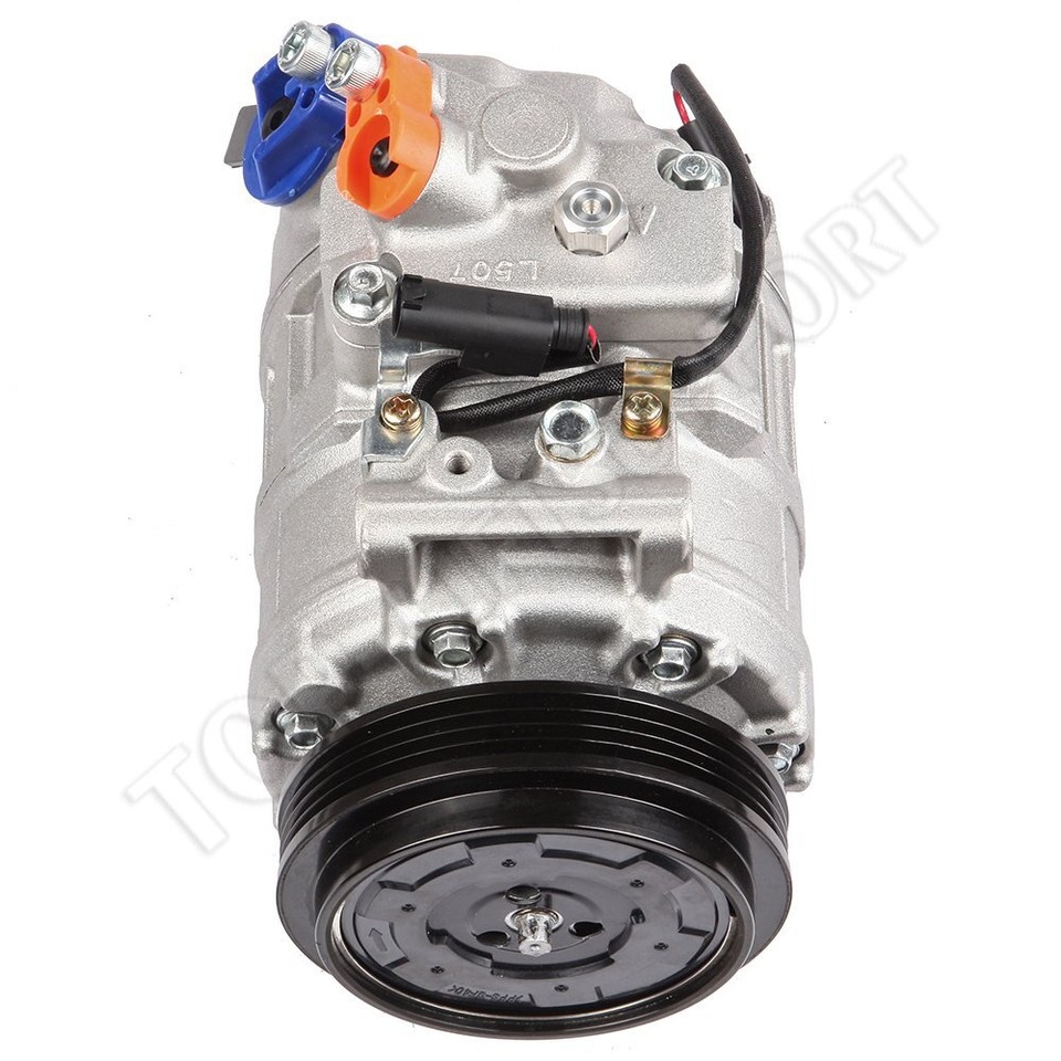 AC A/C Compressor W/Clutch For 03-10 BMW 750Li 745Li 650i 745i 550i ...