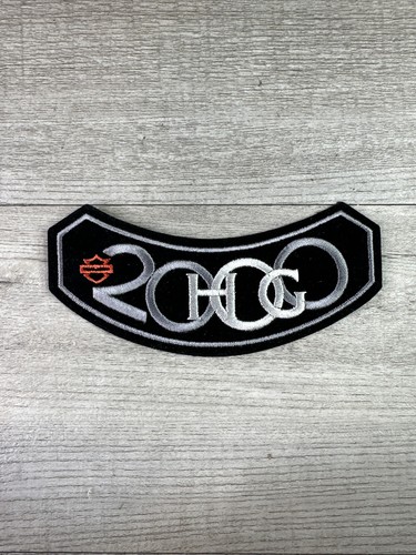 2000 HARLEY DAVIDSON OWNERS GROUP HOG Membership Rocker Patch Vest ...