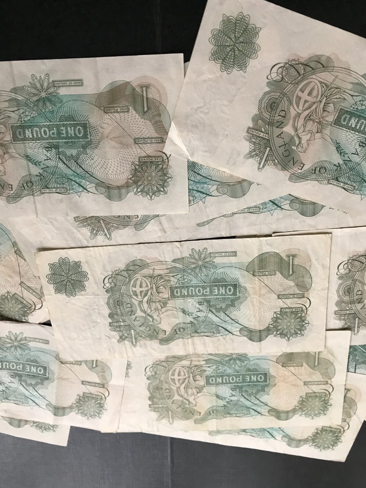1960's / 1970's BANK OF ENGLAND £1 ONE POUND NOTE 100% GENUINE | eBay UK