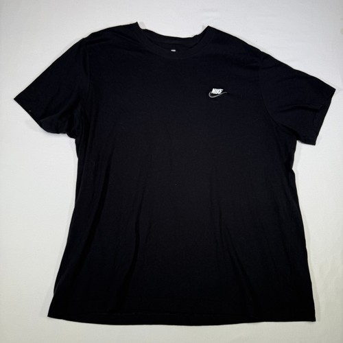 Nike Men's The Nike Tee T Shirt Black Double Extra Large XXL ...