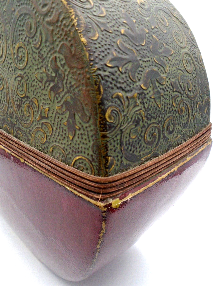 Bombay Company Vintage Ceramic Art Nouveau Ornate Arabesque Pattern Jar ...