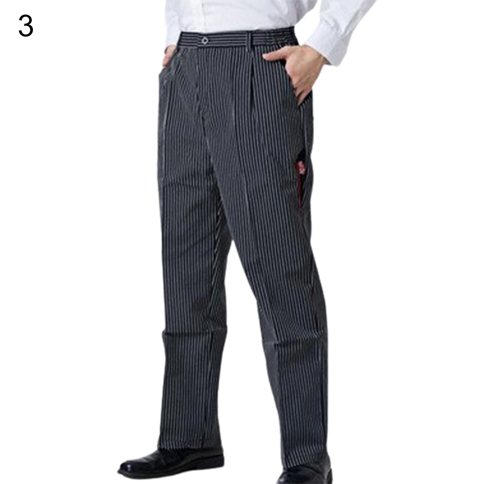 Chef Pants Straight All Match Casual Chef Pants Work Clothes EBay