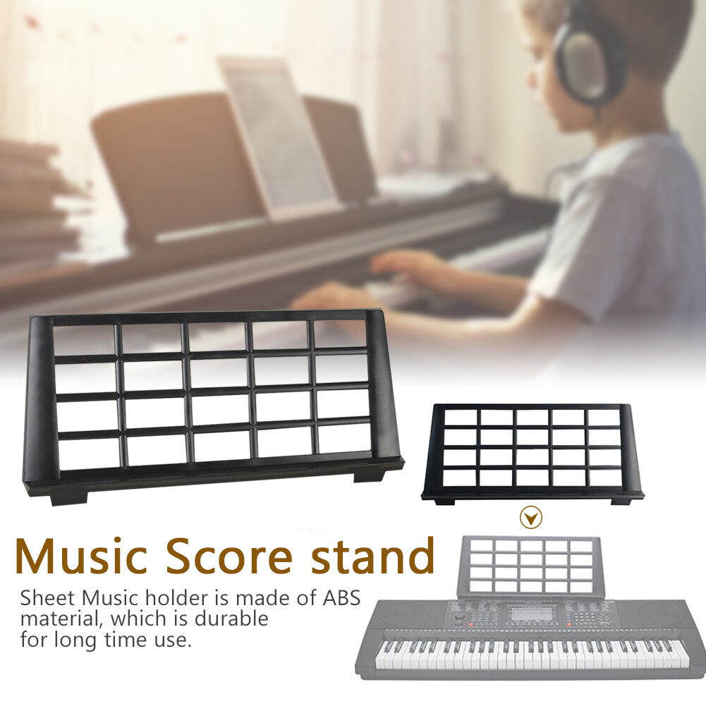 Electronic Organ Easy Install Music Score Stand Heavy Duty Sheet Holder ...