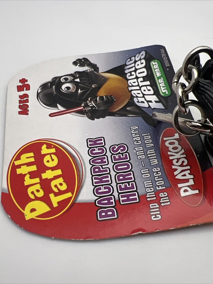 Star Wars Darth Tater Vader Playskool Galactic Heroes Backpack Keychain ...