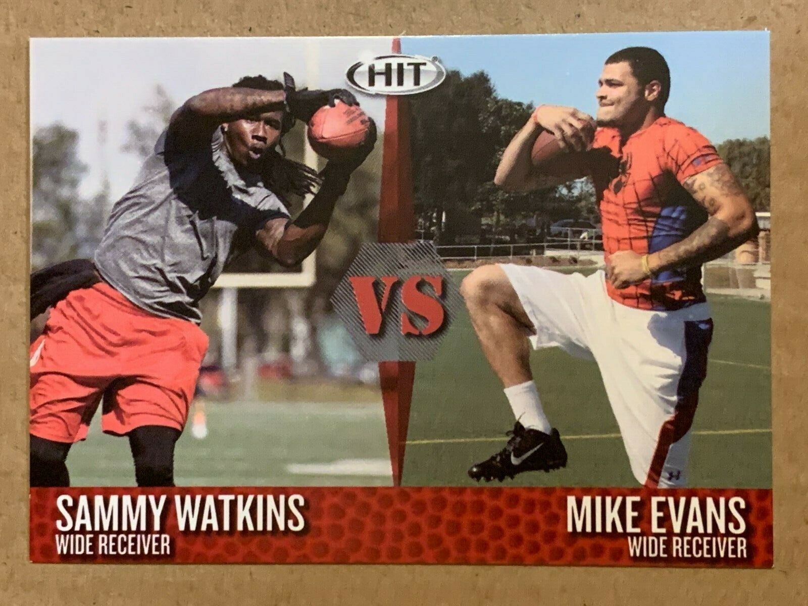 2014 Sage Hit VS Rookie Mike Evans Sammy Watkins #VS2. Insert ...