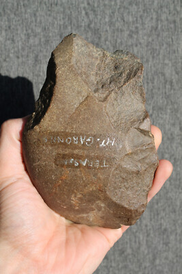 Préhistoire Paléolithique Choppin Tool Chopper Biface 14,1 cm France ...