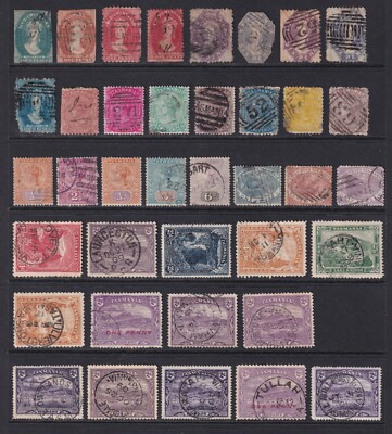 TASMANIA QV selection Used/Unused with Postmark interest | eBay