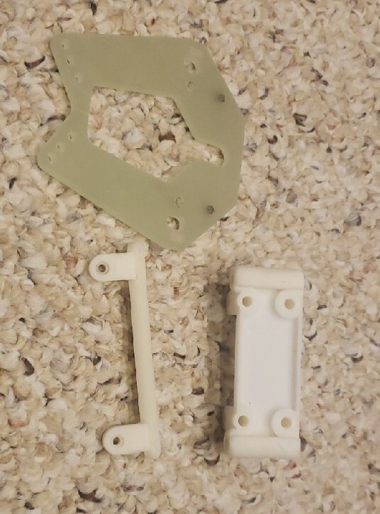 Vintage Team Associated Truck RC10T RC10GT Front Bulkhead Body Mount ...