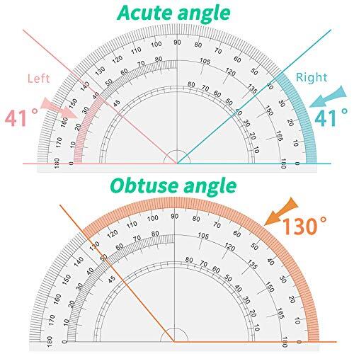 Geometry Compasses Set with Maths Protractor Set Squares Ruler Black | eBay