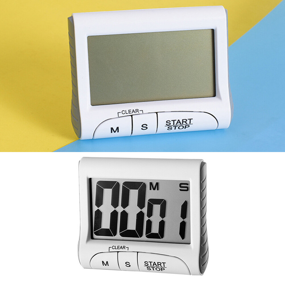 LCD Display Magnetic On Meeting Digital Kitchen Timer Screen Countdown ...