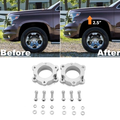 Aluminum 2.5" Front Leveling Lift Kit for 07-25 Chevy GMC Silverado ...
