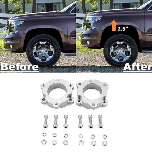 Aluminum 2.5" Front Leveling Lift Kit for 07-25 Chevy GMC Silverado ...