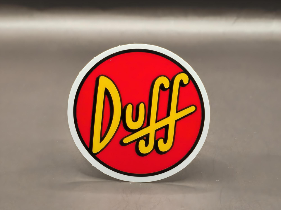 Simpsons Vinyl Stickers Bart Homer Cartoon Krusty The Clown Duff Beer ...