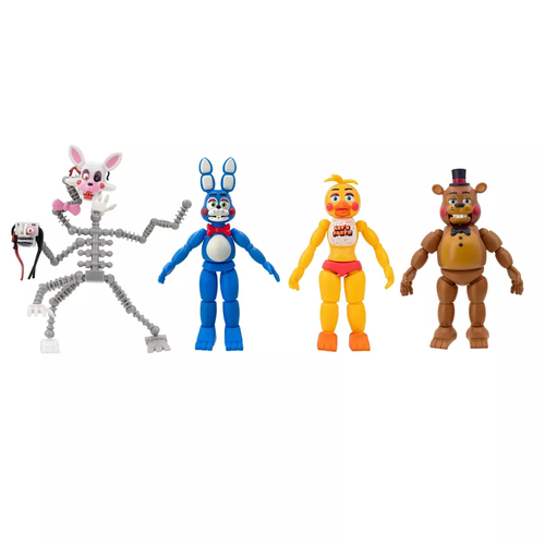 Five Nights at Freddy's 4-Pack Figures Freddy Bonnie Chica Mangle FNAF ...